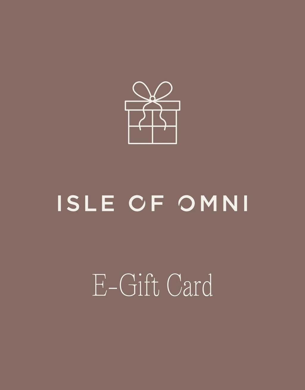 Isle Of Omni Gift Card | Isle of Omni – IsleOfOmni